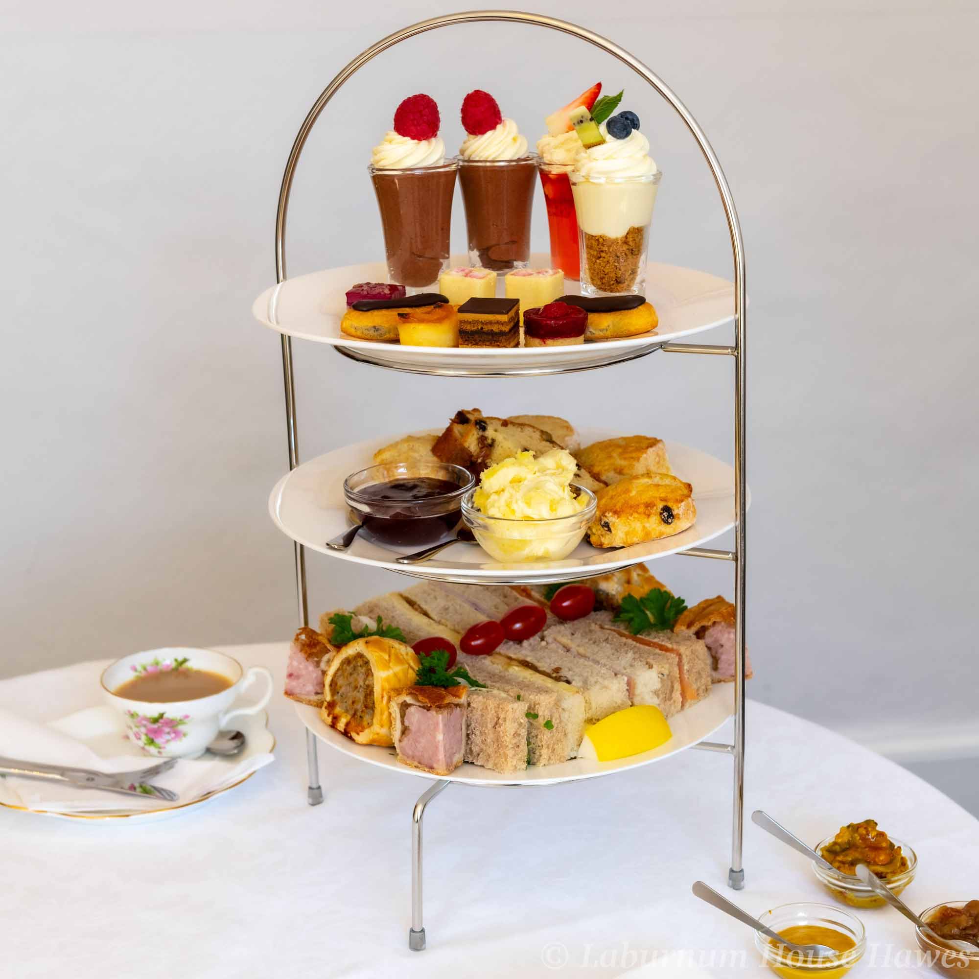 Afternoon Tea Service - Laburnum House Hawes - Yorkshire Dales